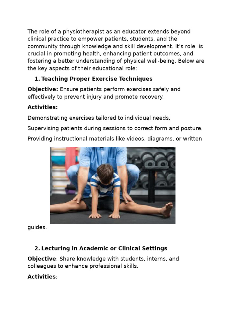 PP project | PDF | Physical Therapy | Health Care