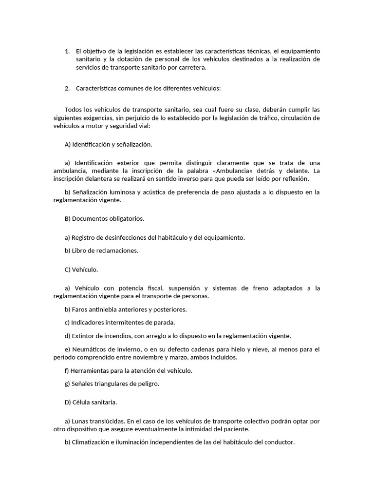 Julia DS01 Tarea | PDF | Ambulancia | Tráfico