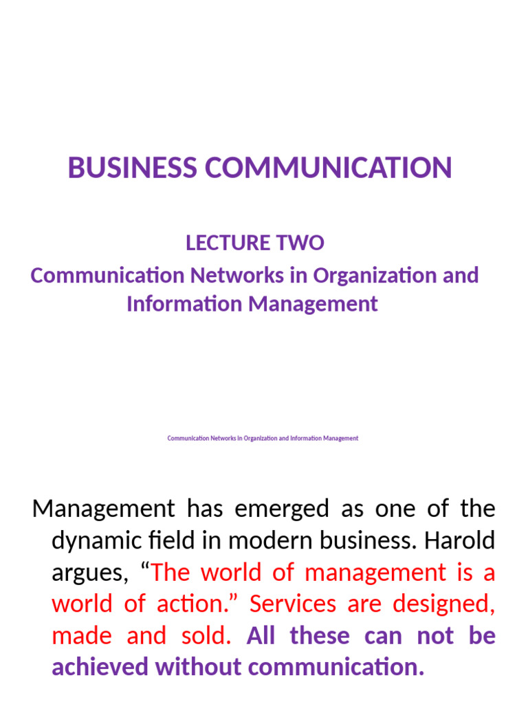 Lecture One Basics of Communication(2) | PDF | Information | Communication