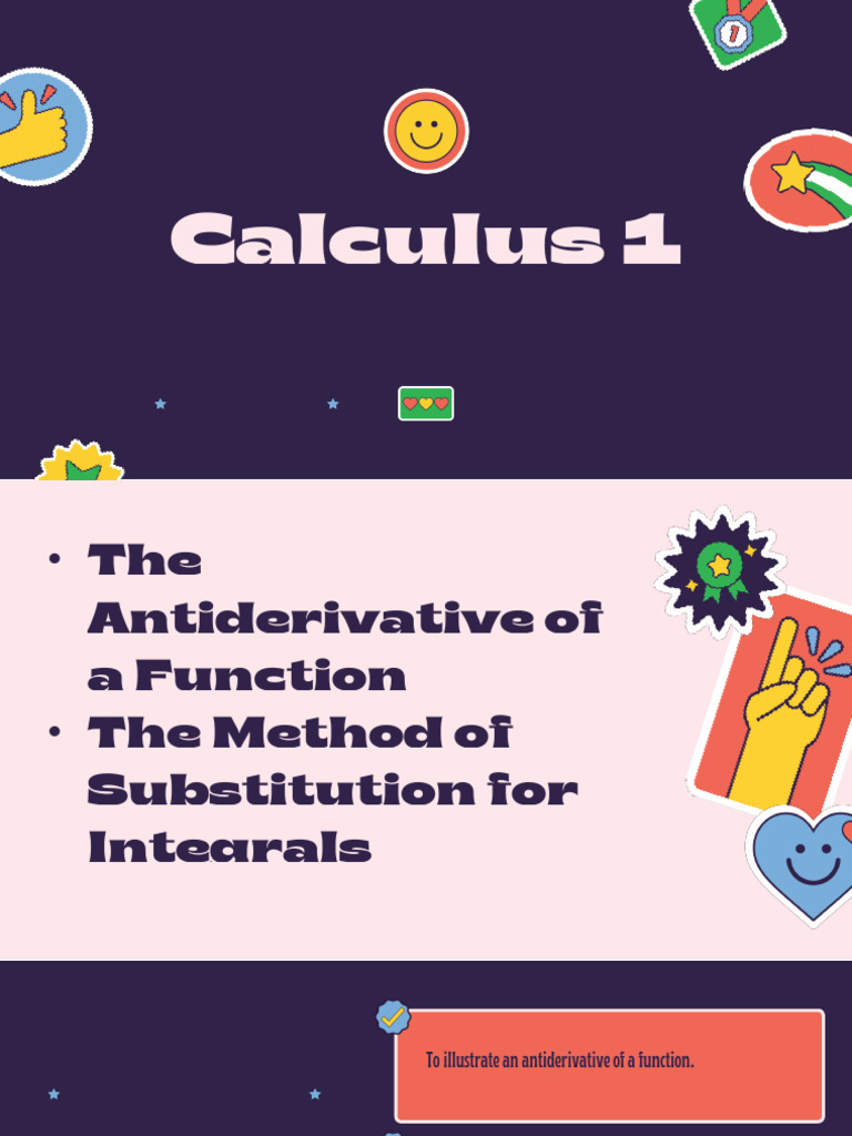 Antiderivative.pptxx | PDF | Integral | Derivative