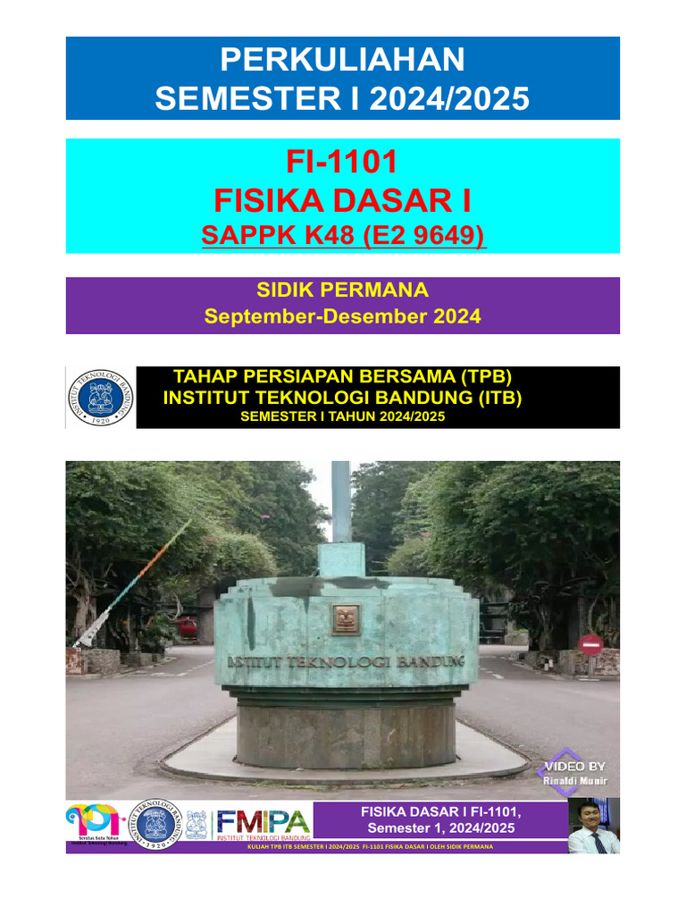 Mg10 FIDAS FI 1101 Gerak Menggelinding Kesetimbangan 2pg | PDF