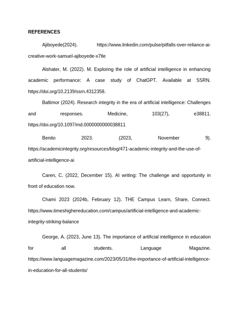 REFERENCES- audrey | PDF | Artificial Intelligence | Intelligence (AI) & Semantics