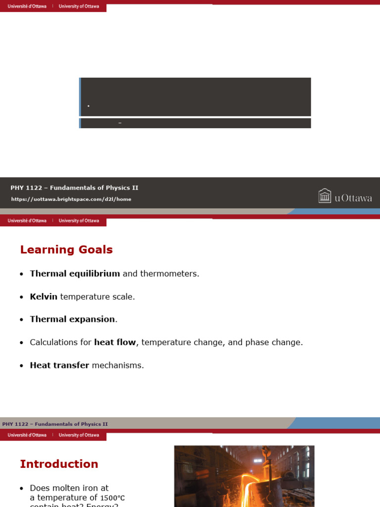 Chapter 17 - Temperature and Heat 20235 | PDF | Temperature | Heat