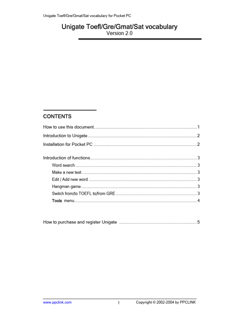 Unigate manual guide_ver.2.0 | PDF | Zip (File Format) | Graduate ...