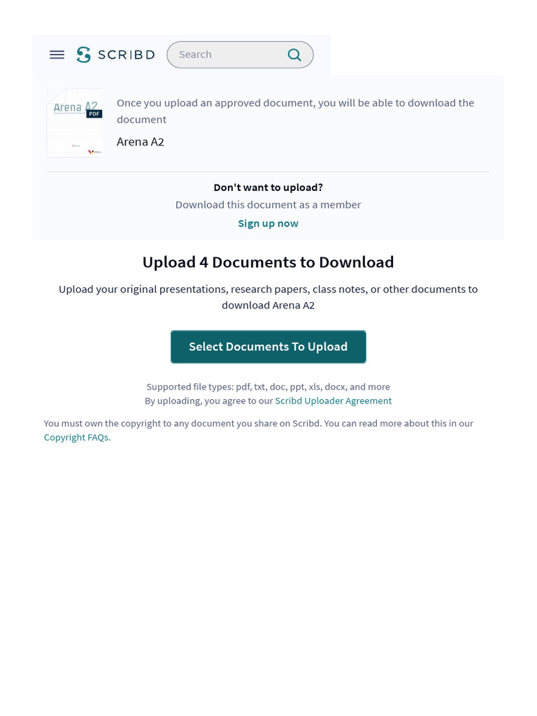 Upload a Document | Scribd | PDF | Scribd | Computing