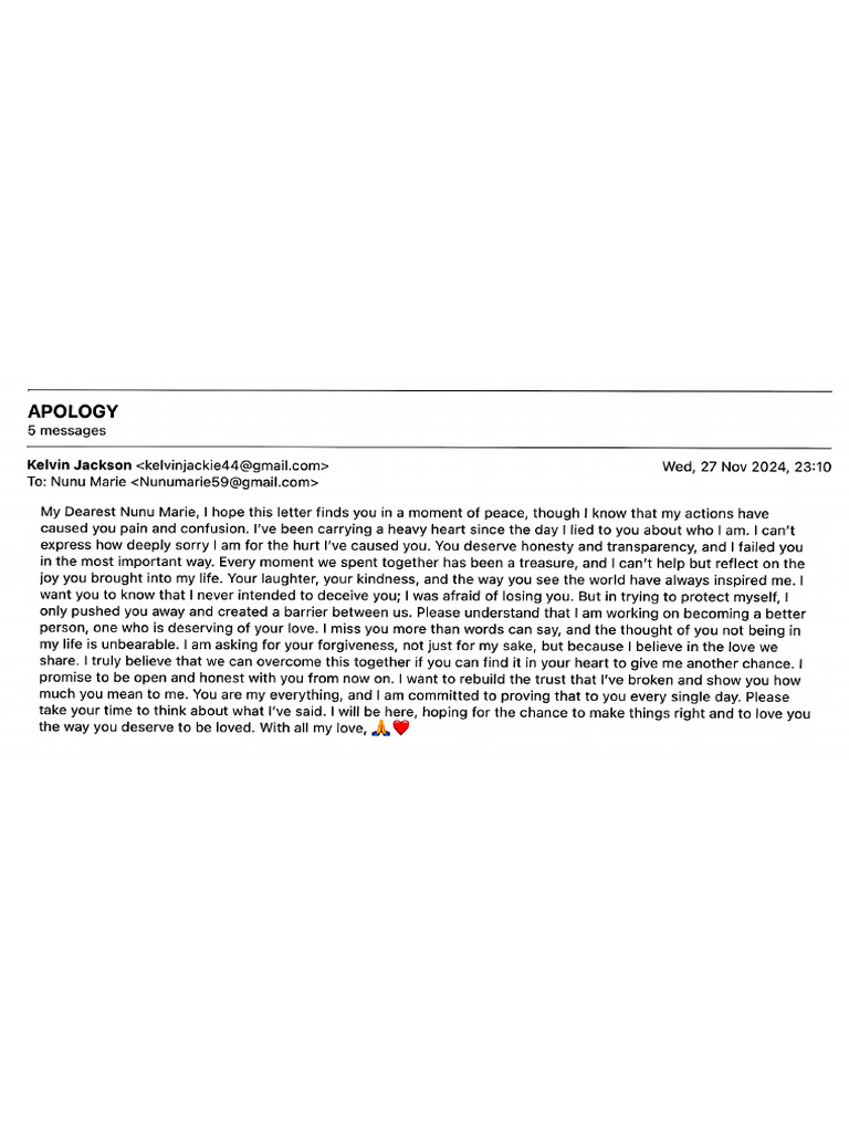 Apology Format Compressed | PDF