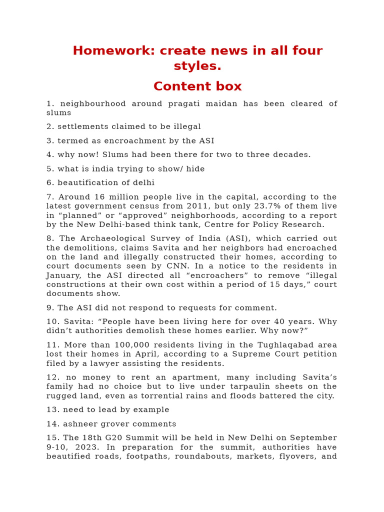 Media Diff Writing Styles | PDF