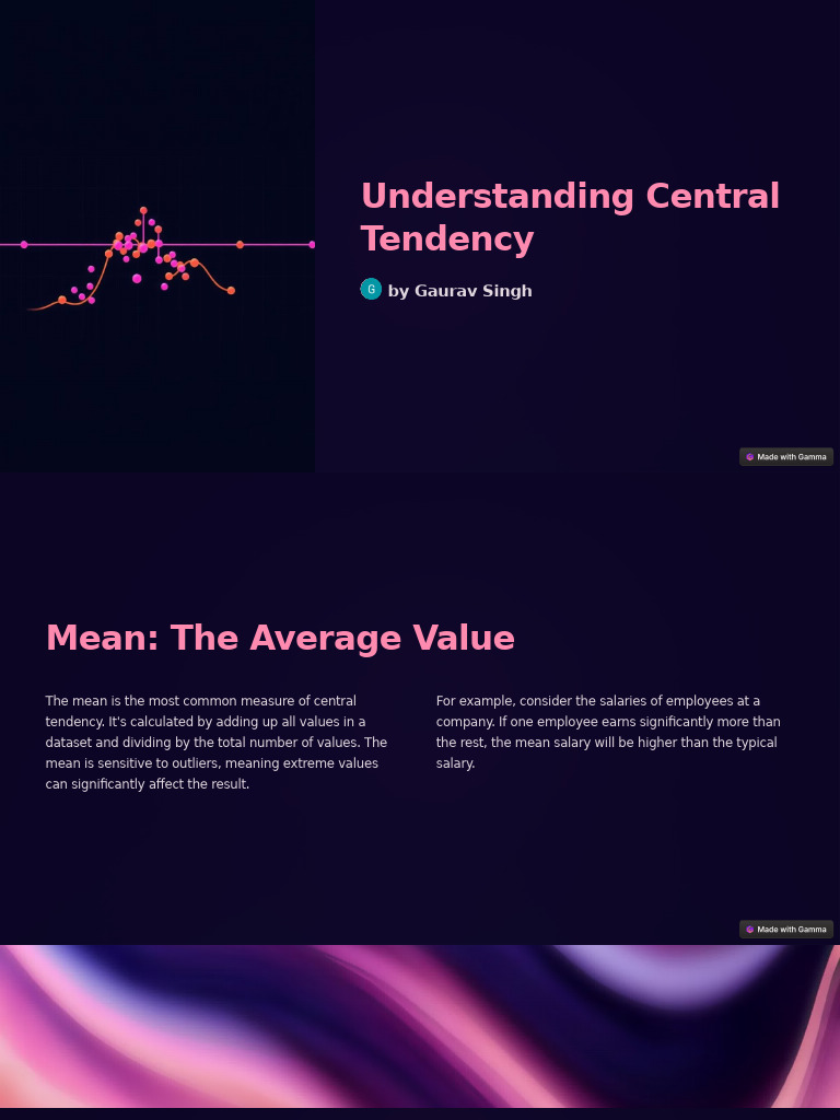 Understanding-Central-Tendency | PDF | Mode (Statistics) | Mean Understanding-Central-Tendency | PDF | Mode (Statistics) | Mean