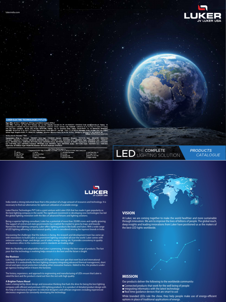 Luker Lights | PDF | Lighting | Light Emitting Diode