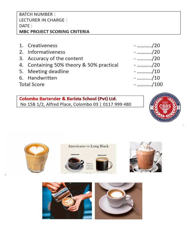 MBC Project Scoring Criteria (1) | PDF