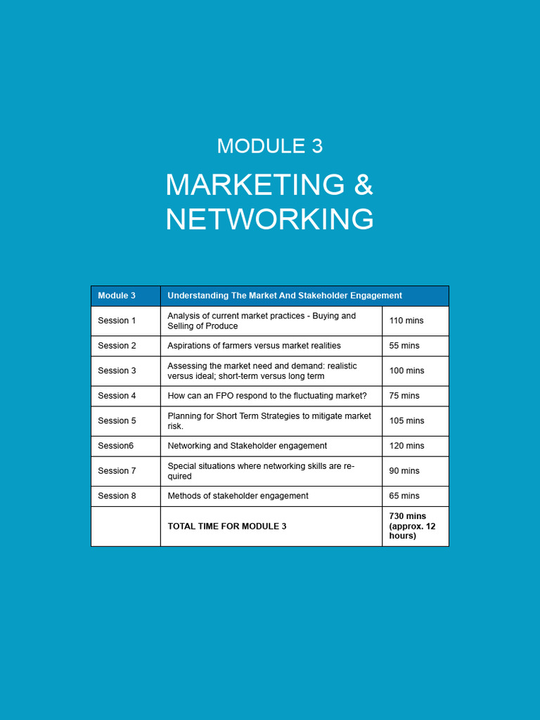 3marketing&Network Eng | PDF | Market (Economics) | Procurement
