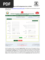 RCH Portal Self Registration Guide | PDF | Pregnancy | Personal ...