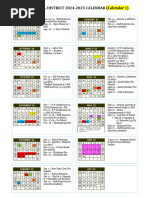 Flvs Full Time Calendar 2024 2025 | PDF | Academic Term | Observances