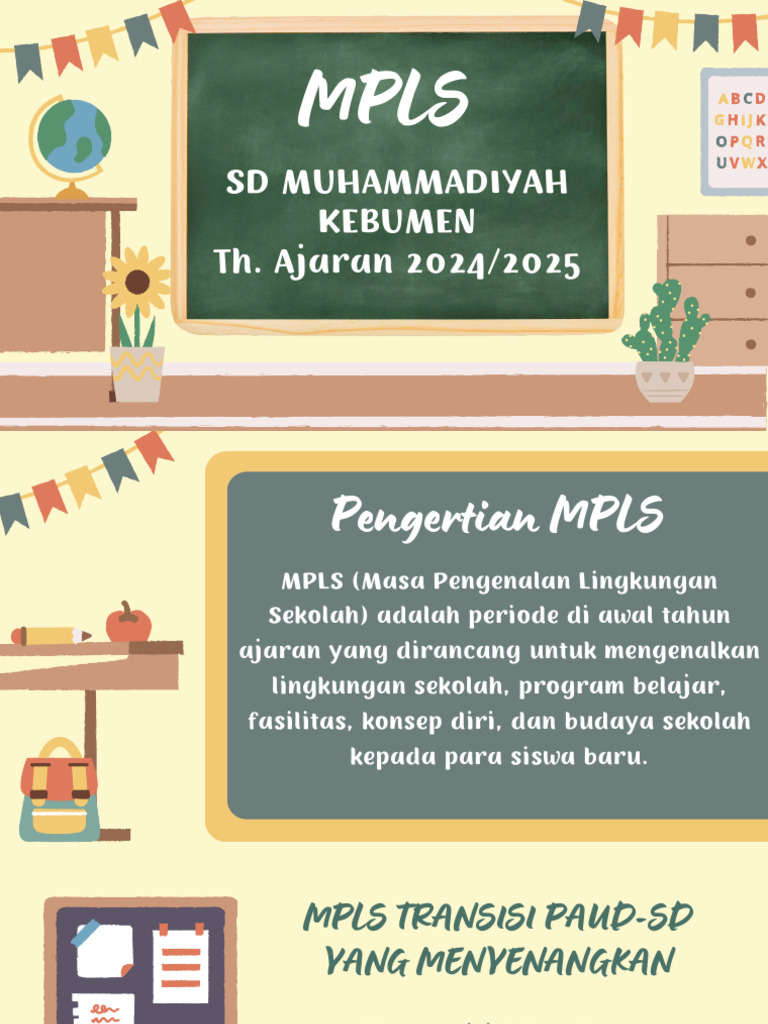MPLS SD Muhammadiyah Kebumen | PDF