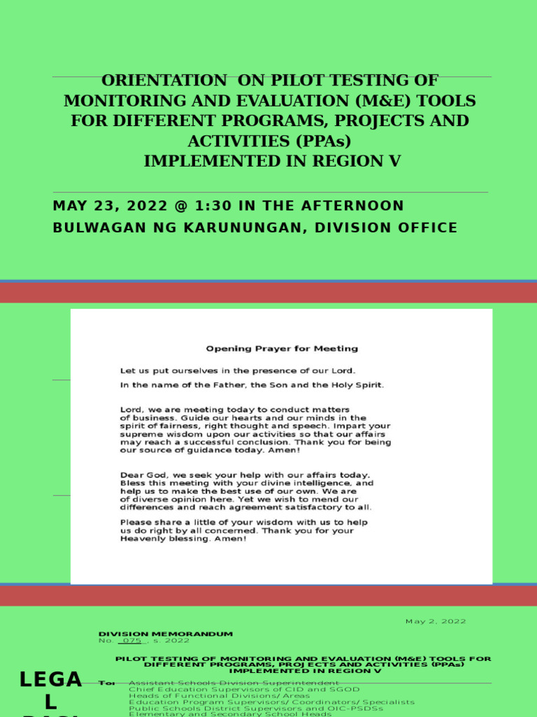 ME Tools Presentation1 | PDF