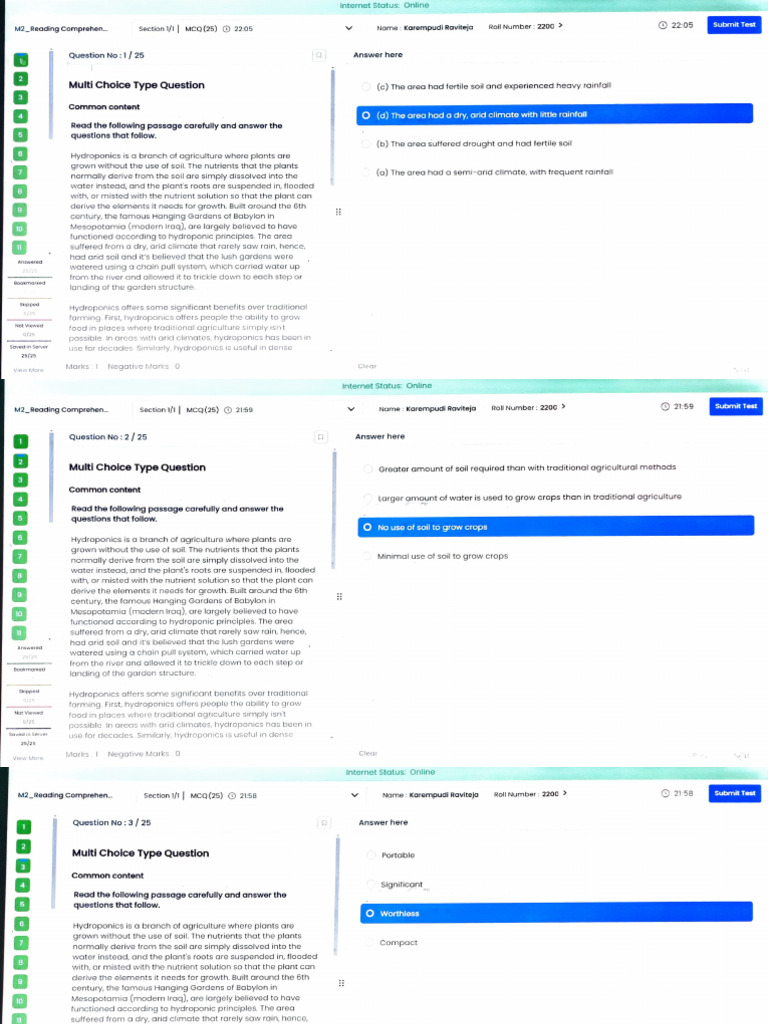 m2 Reading Comphrension | PDF