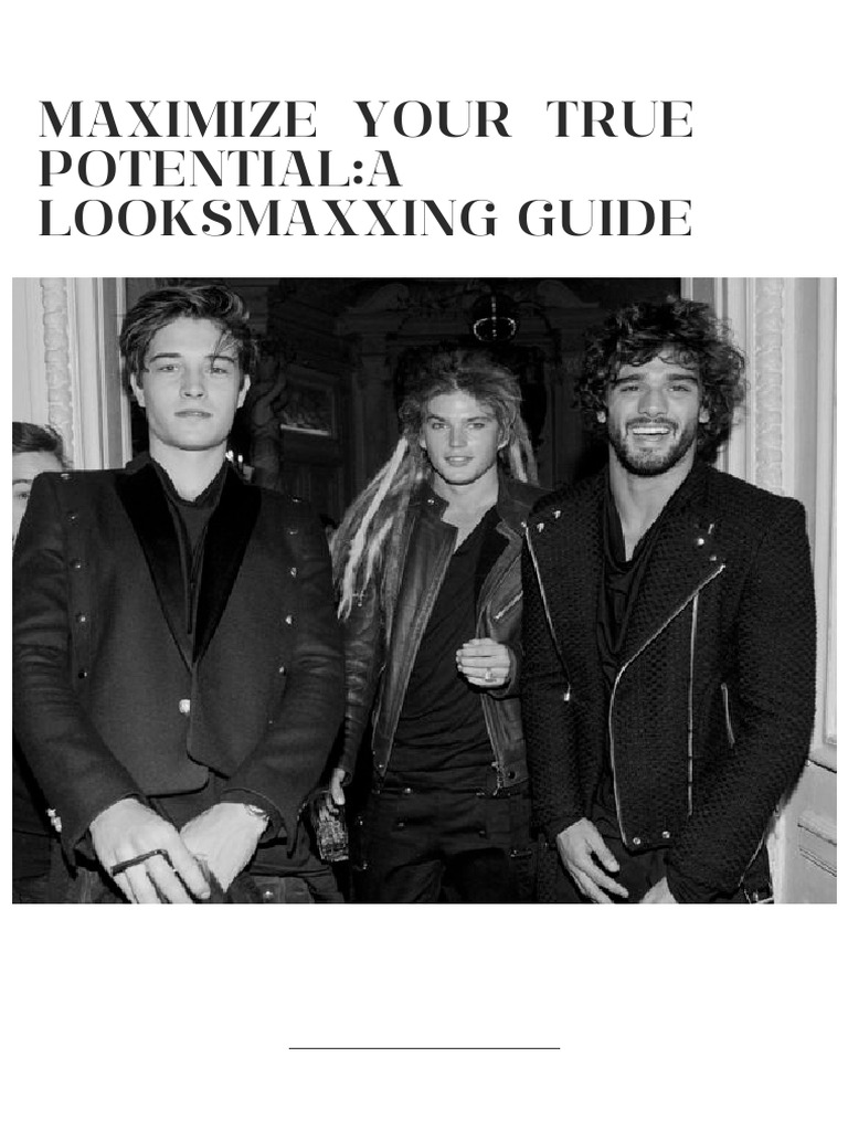 Looksmaxxing E-Book | PDF | Hairstyle | Hair