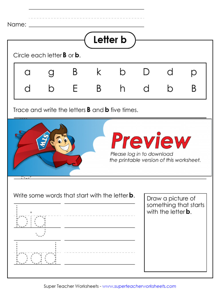 letter-b-practice | PDF