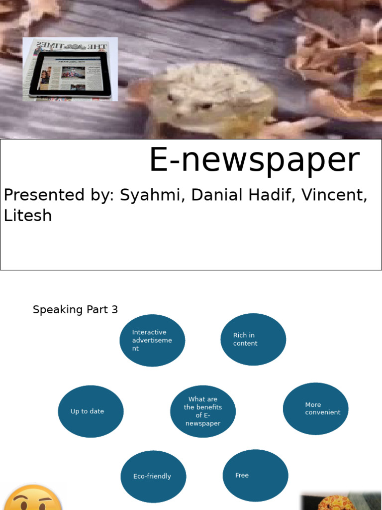 Benefits of E-Newspapers Explained | PDF
