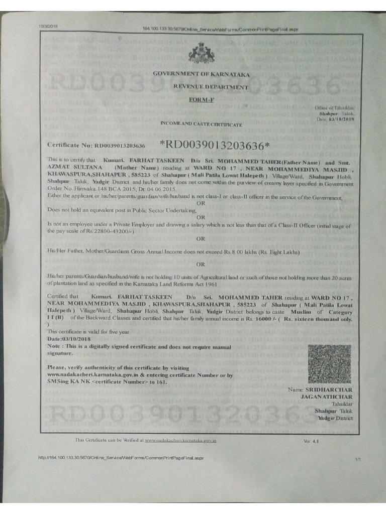 Farhat's Documents | PDF