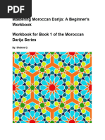 Moroccan Darija For Beginners | PDF | Grammatical Gender | Arabic