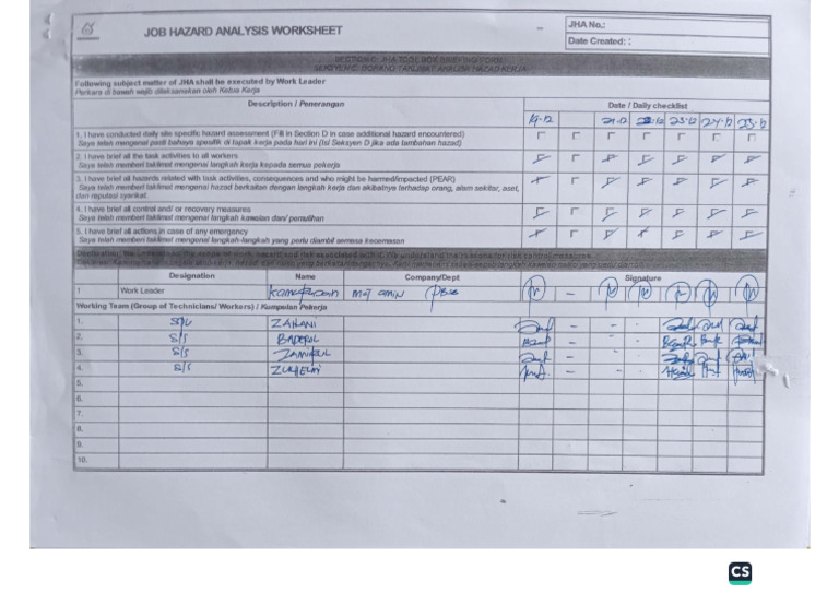 Gpp3 PTW No36415 Civil Activity Fgru. | PDF