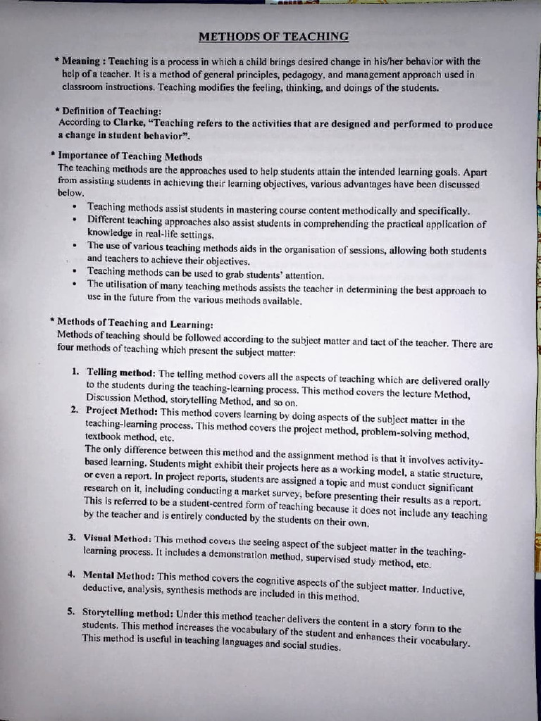 TTC PAPER 2 | PDF | Teachers | Preschool