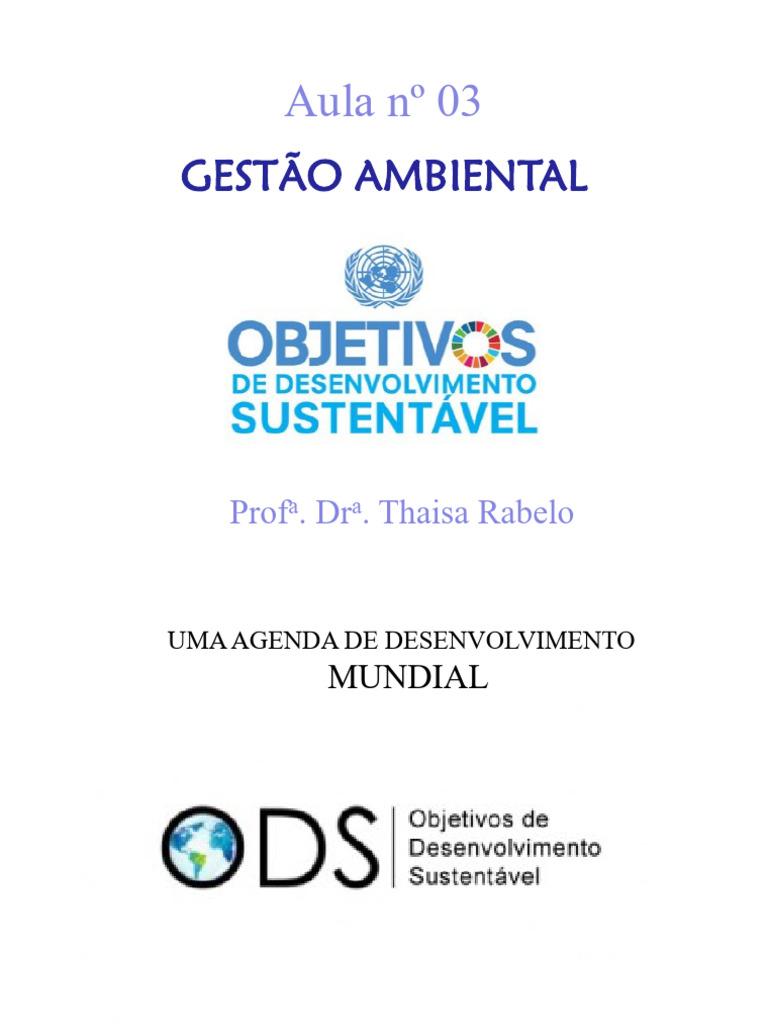 Aula 03 ODS Atividade Avaliativa | PDF