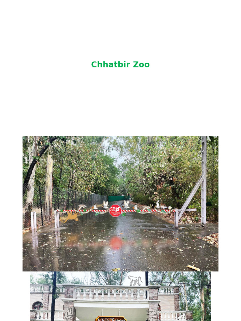 Chhatbir Zoo | PDF
