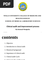 Clinical Audit Report Template | PDF | Audit