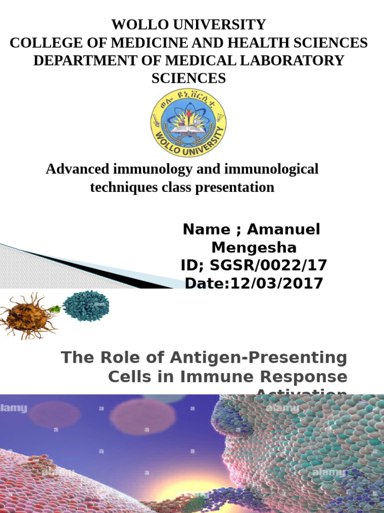 The Role of Antigen-Presenting Cells in Immune Response | PDF | Antigen | T Cell