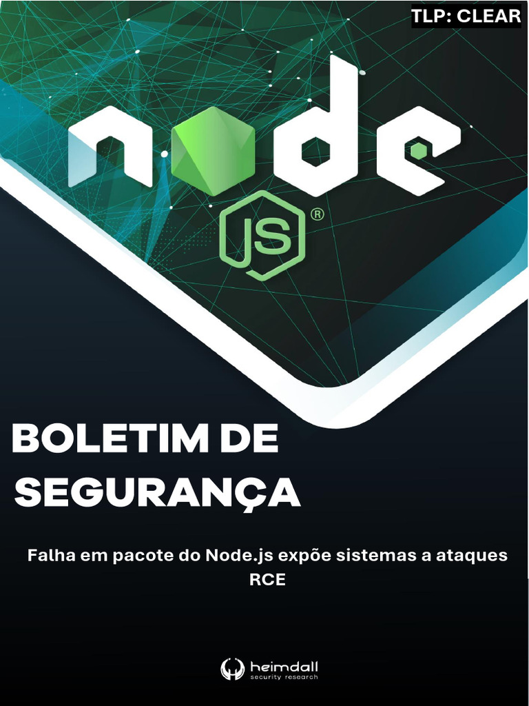 Falha em Pacote Do Node - Js Expõe Sistemas A Ataques RCE | PDF | Vulnerabilidade (informática ...