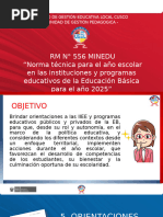 AMG 2025 - Compromisos-de-Gestion-Escolar | PDF | Escuelas | Pedagogía