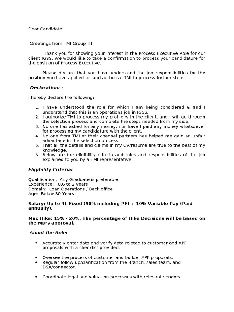 Declaration Form PE IGSS New | PDF | Private Sector | Business Economics