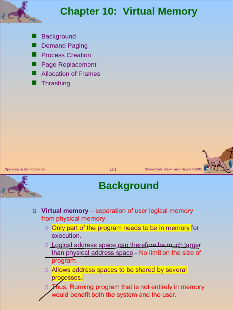 Virtual Memory | PDF | Computer Data | Computer Data Storage