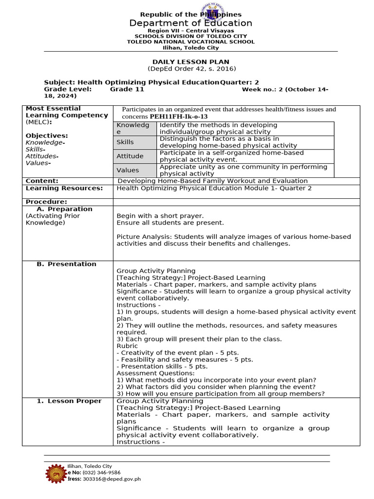 Hope1 Dlp Week2 | PDF | Sleep | Learning