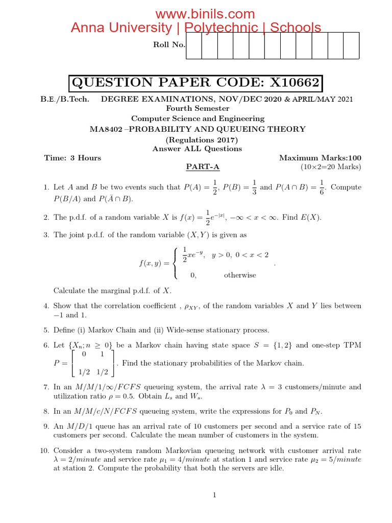 1 2 3 4 5 Merged | PDF | Probability Density Function | Random Variable