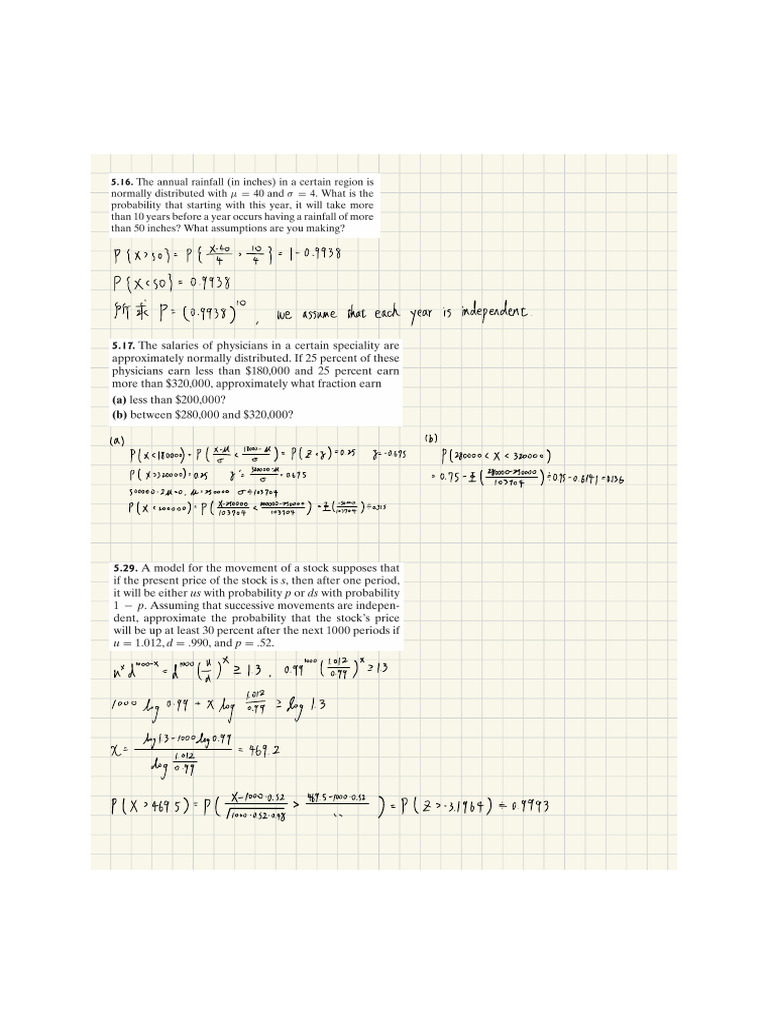 112020037 邱星元 機率HW7 | PDF