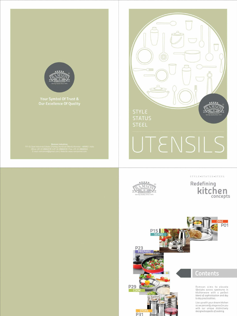 Utensil Catalog 1 | PDF