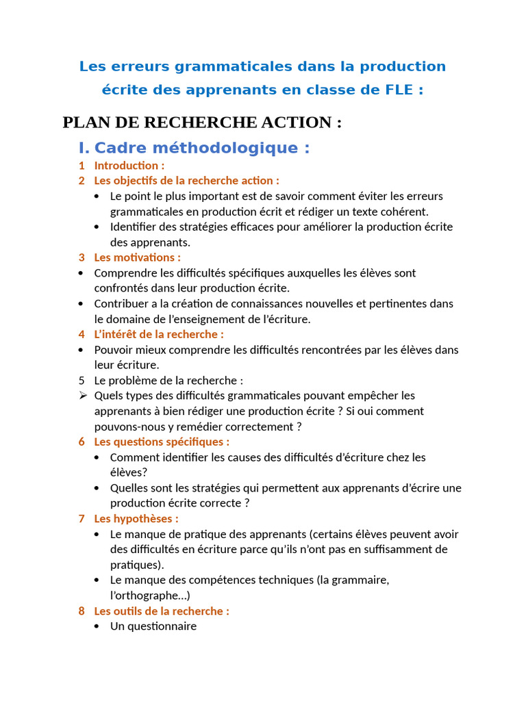 Améliorer l'Écriture en FLE | PDF