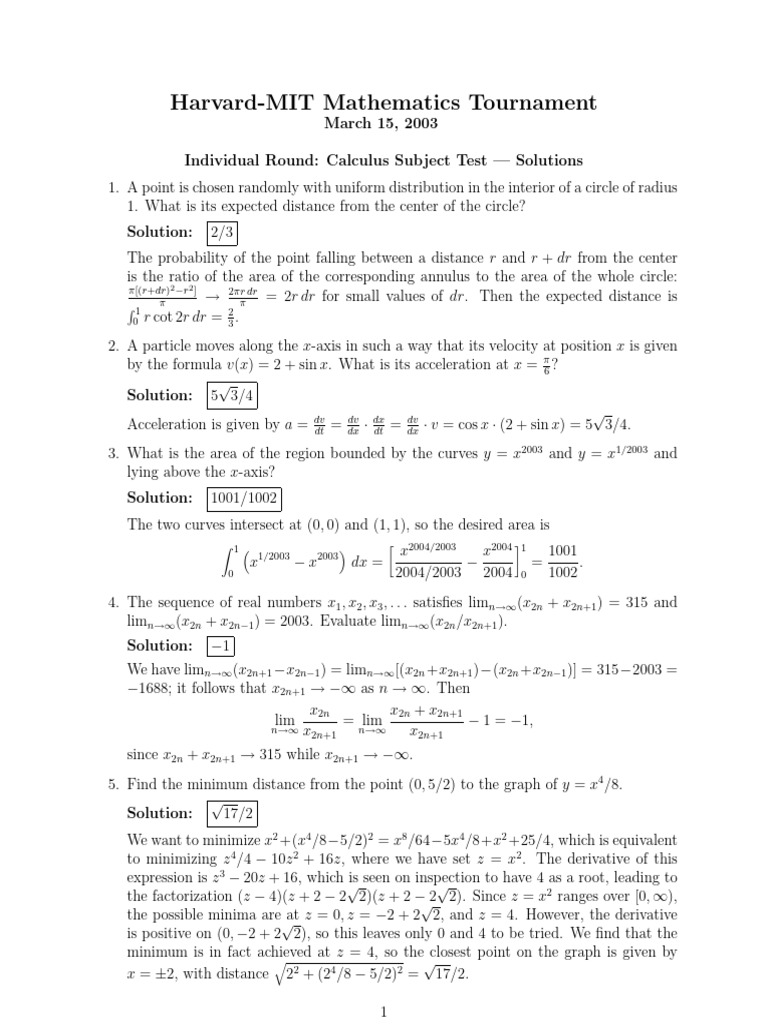 Solutions | PDF | Area | Acceleration