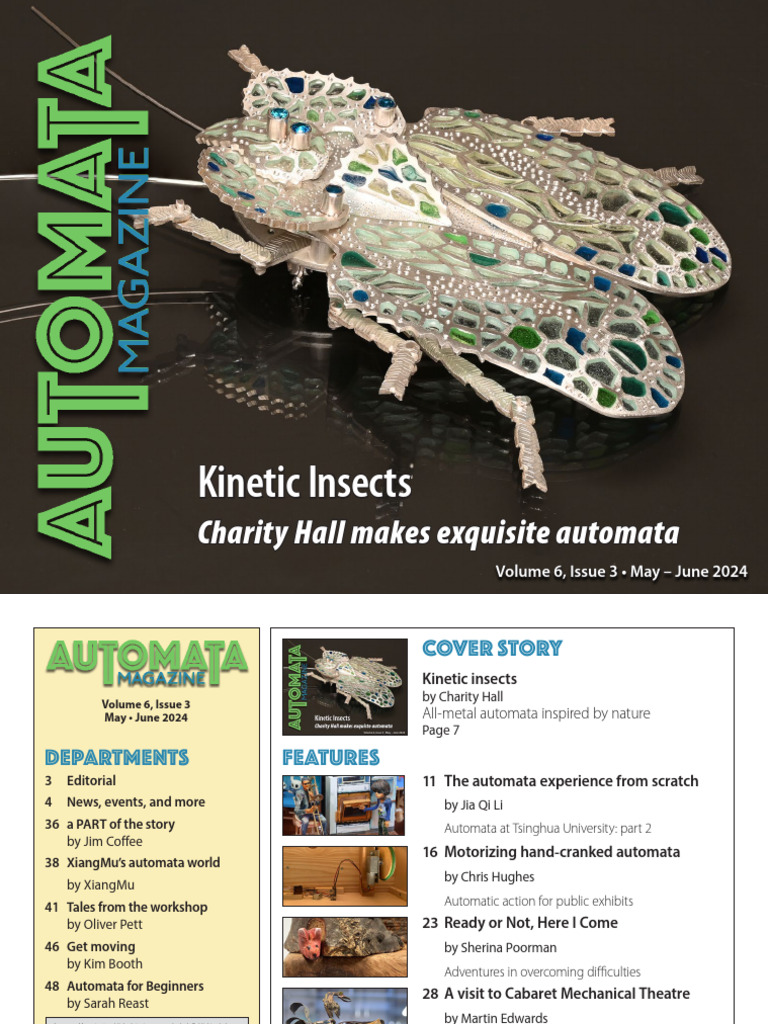 Kinetic Insects: Automata Insights | PDF