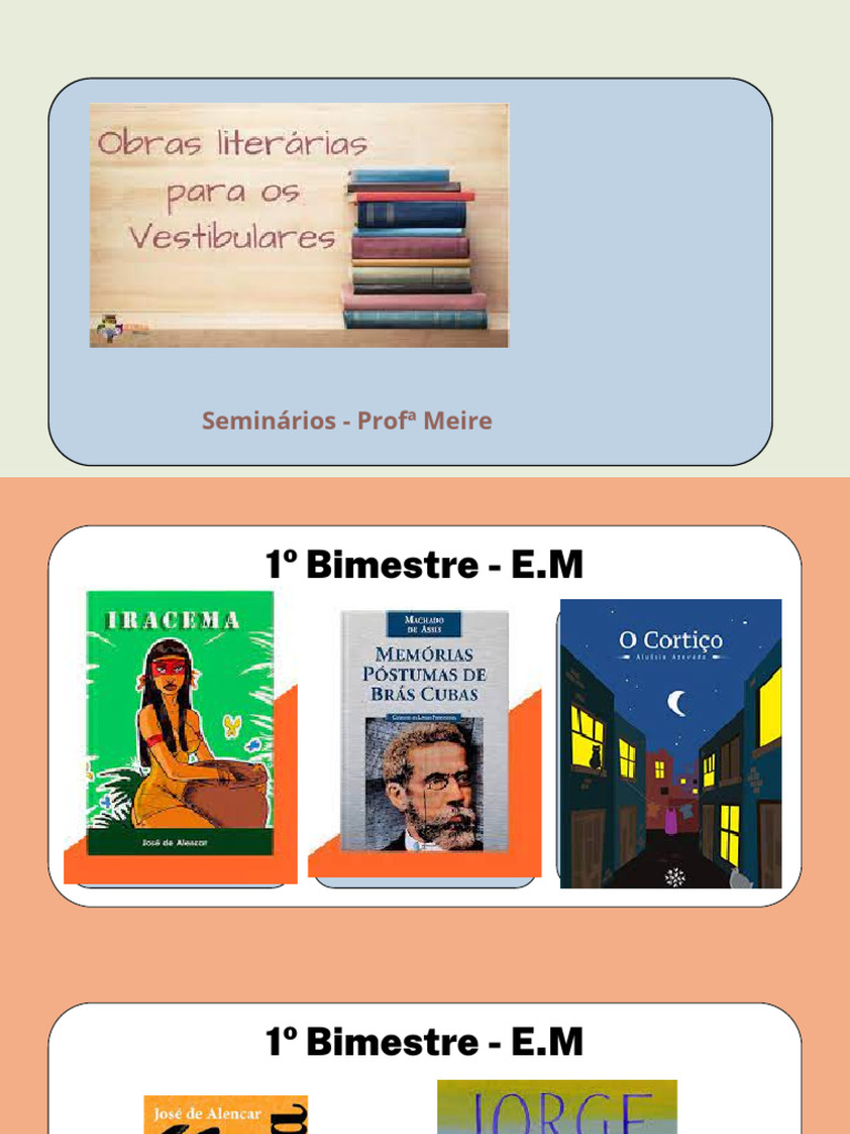 Leituras Seminarios | PDF