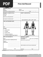 First Aid Register | PDF