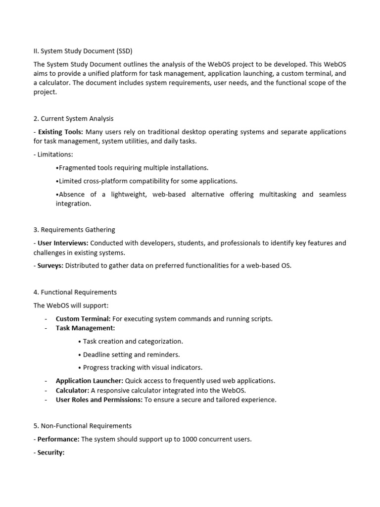 Project Document Template | PDF | User (Computing) | Mobile App