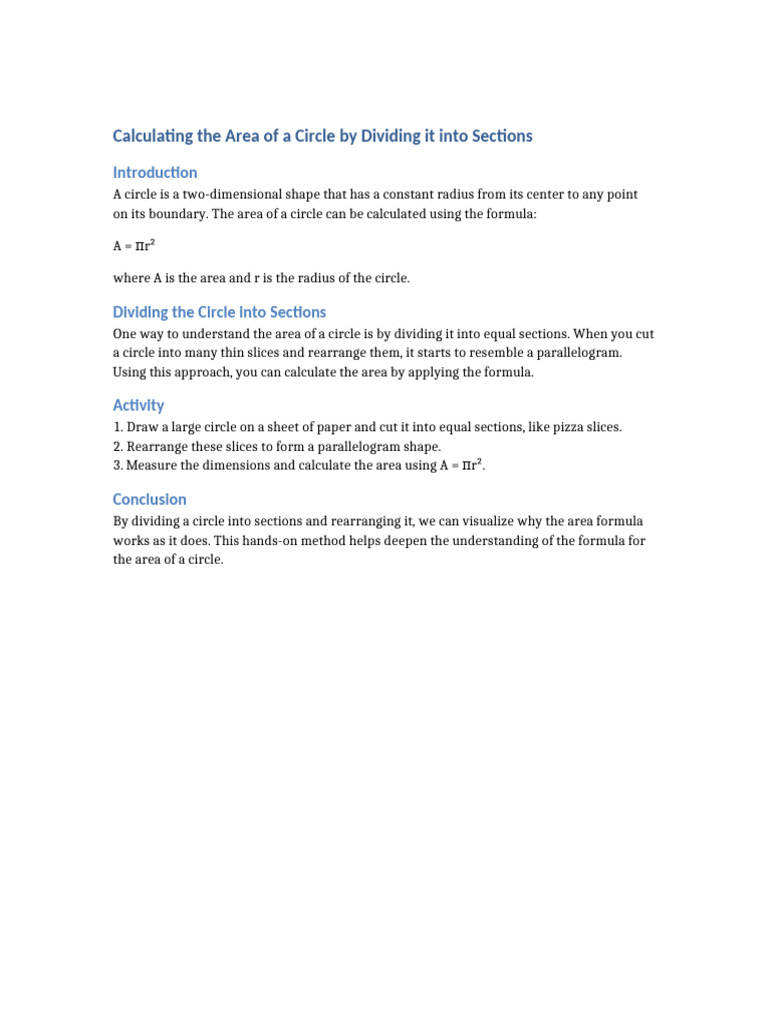 Circle_Area_Assignment | PDF