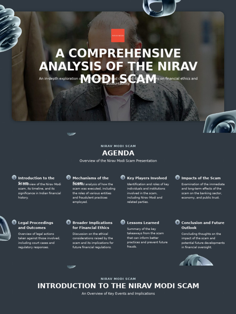 Nirav Modi Scam Analysis | PDF | Accountability | Fraud