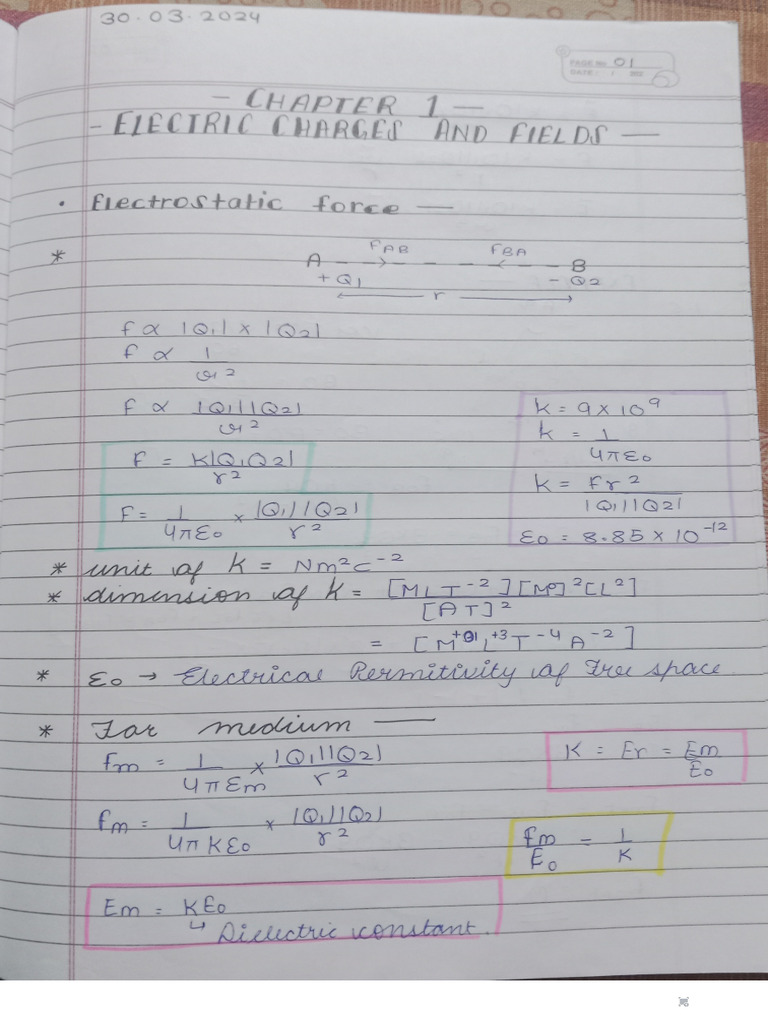 Physics Work Ch. 1 | PDF