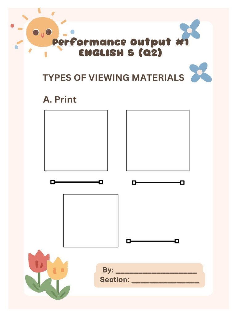 TYPES-of-VIEWING-MATERIALS | PDF