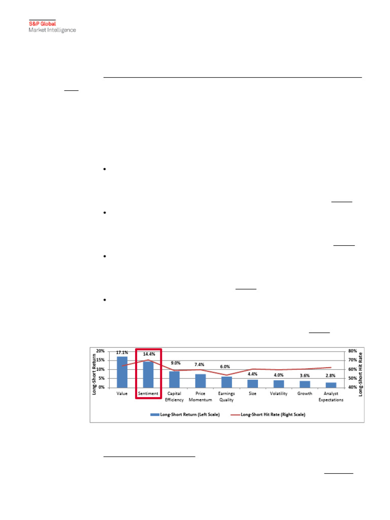 Sentiment Signals Boost Investment Returns | PDF | Hedge Fund | Arbitrage